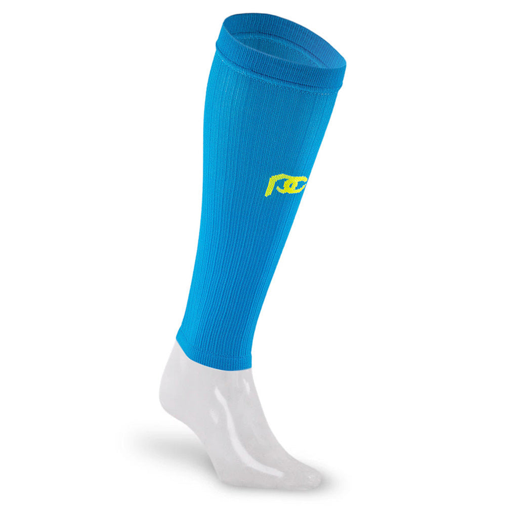 Calf Sleeves, Neon Blue – Runners Essentials by Without Limits®